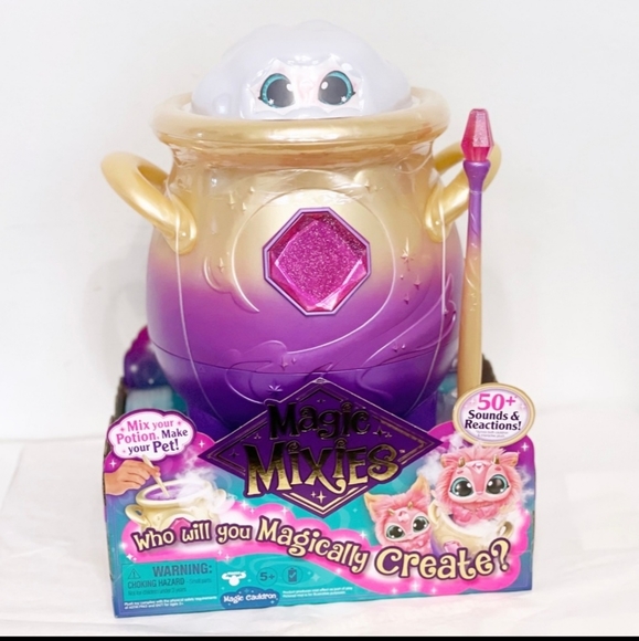 magic mixies | Other | Magic Mixies Pink Kids Toy Gem Gold Purple ...